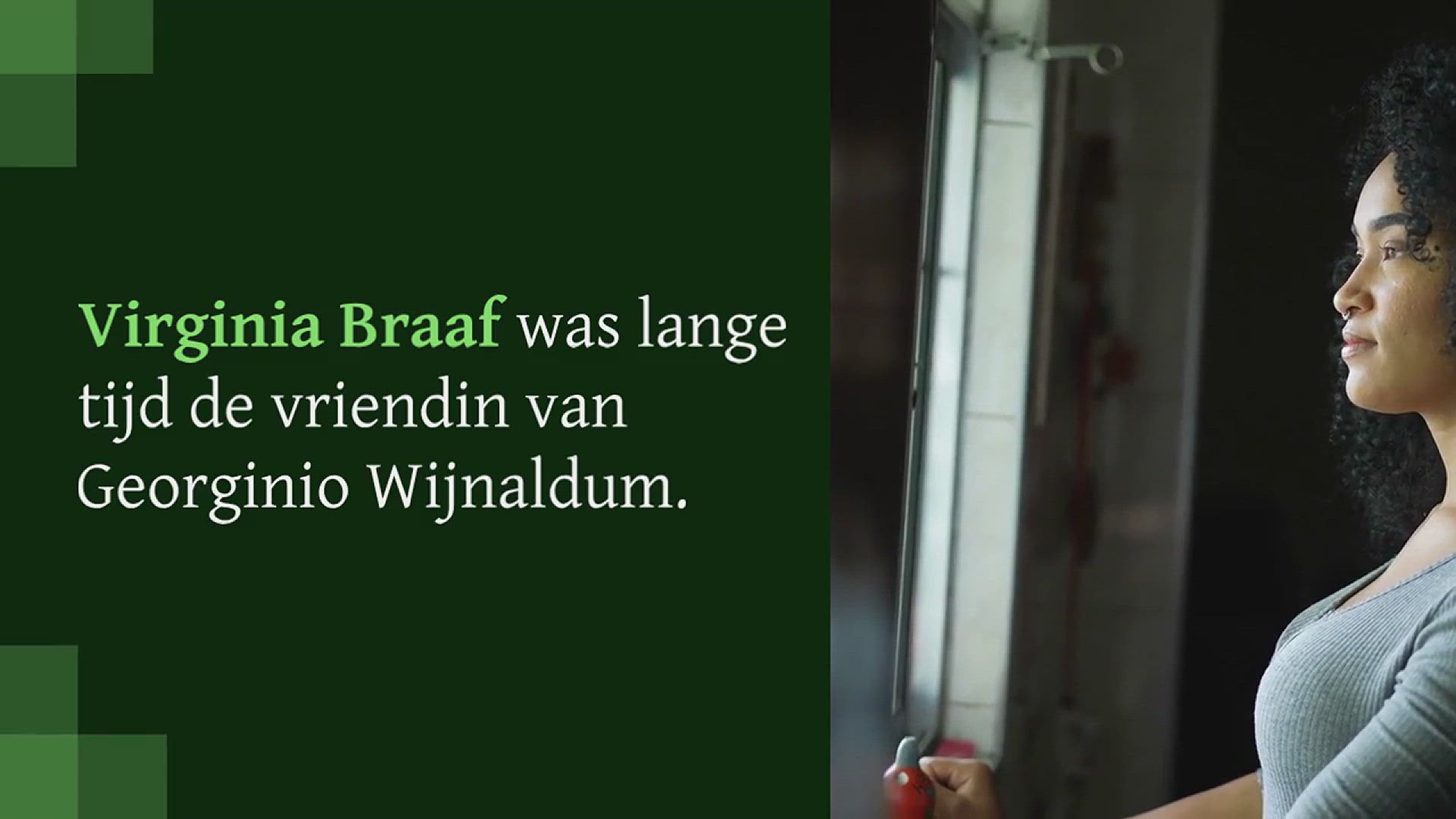 Virginia Braaf, ex-vriendin van Georginio Wijnaldum: | Open Video