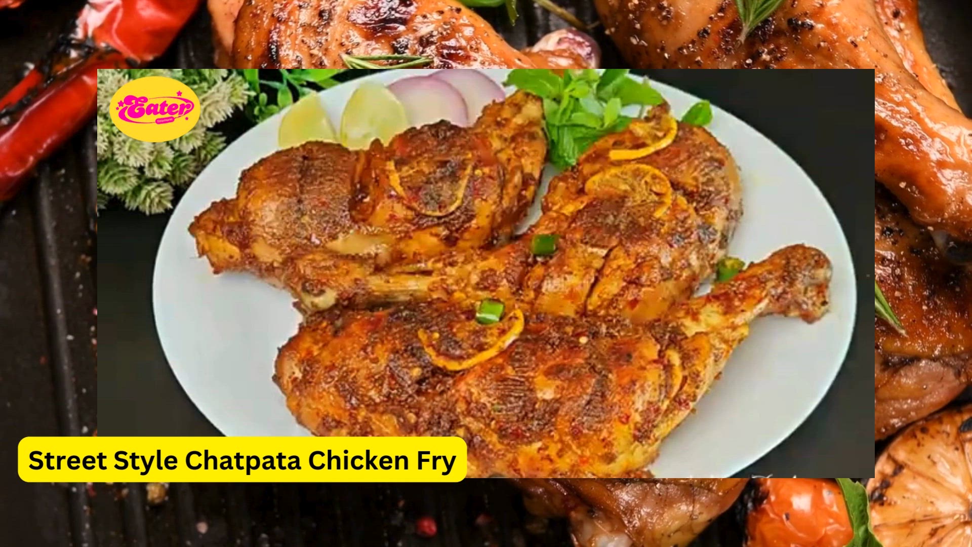 Famous Street Style Spicy Chicken Fry Recipe | Open Video