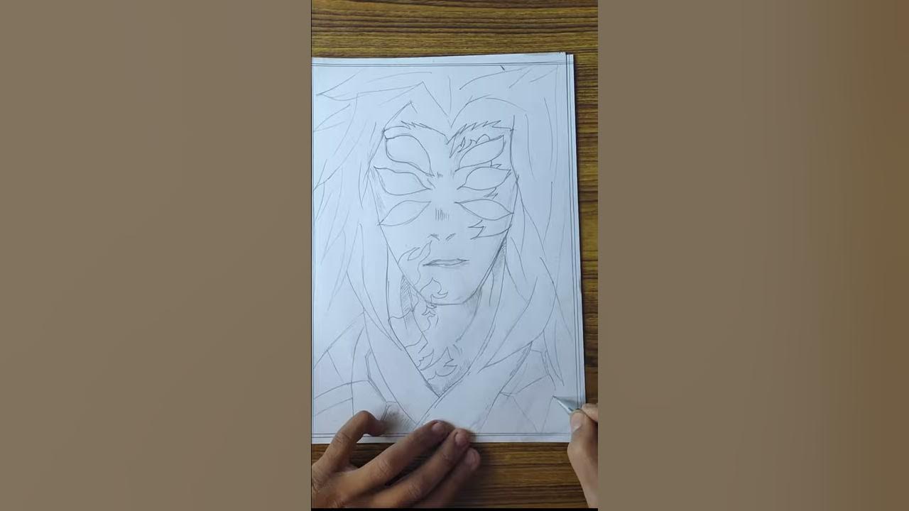 Speed Drawing First Twelve Demon Moon From Demon Slayer | Moon Breath ...