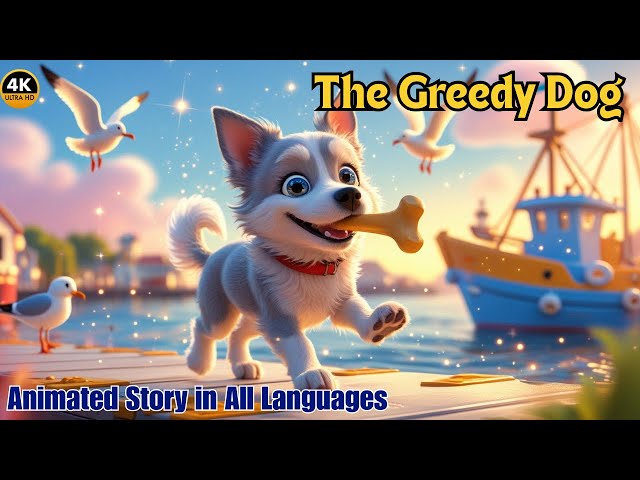 The Greedy Dog: A Classic Moral Story You Can’t Miss! | Animated Moral ...
