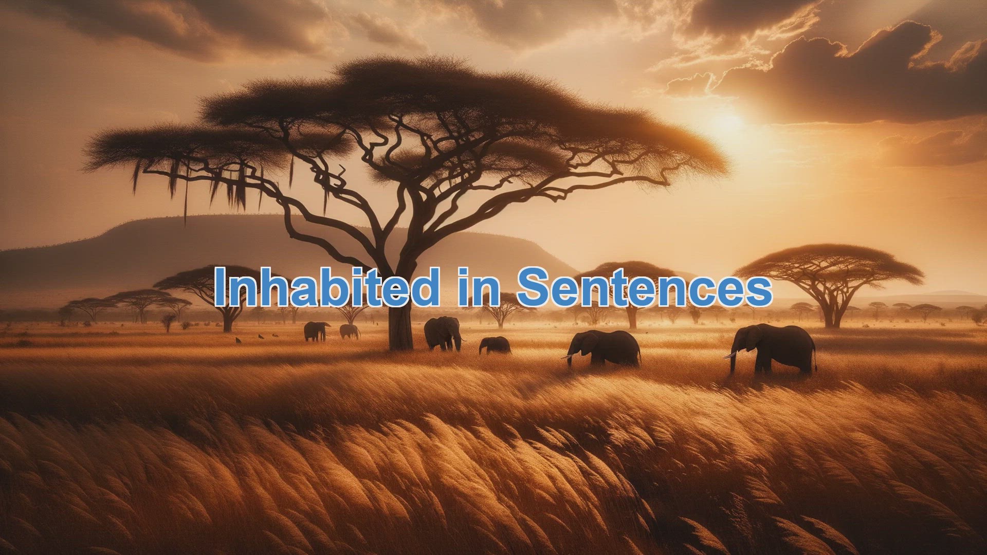 Inhabited In Sentences - Examples Of Inhabit... | Open Video