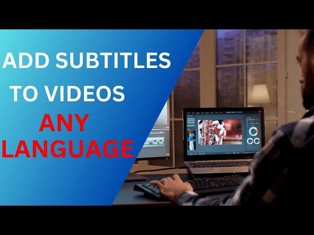 How To Generate Subtitles In Any Language | Open Video