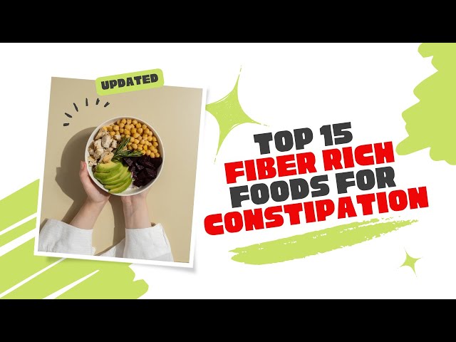 Top 15 Healthy Fiber Rich Foods For Constipa... | Open Video
