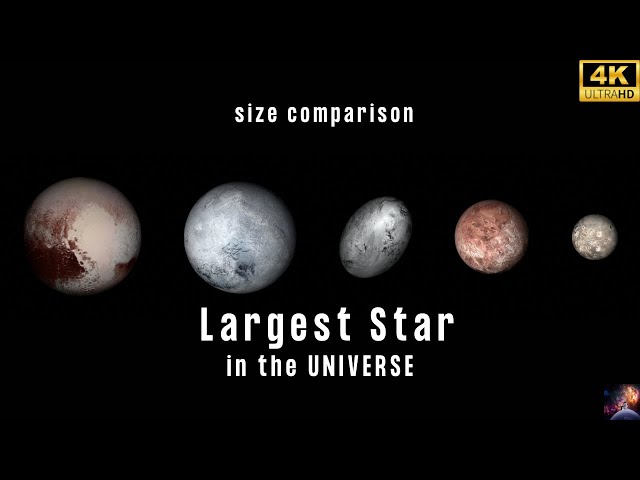 The Largest Star in the Universe – Size Comparison | From Brown Dwarfs ...