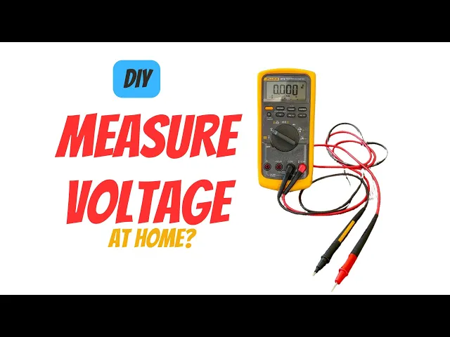 Measure Your Home Voltage! DIY For Beginners | Open Video