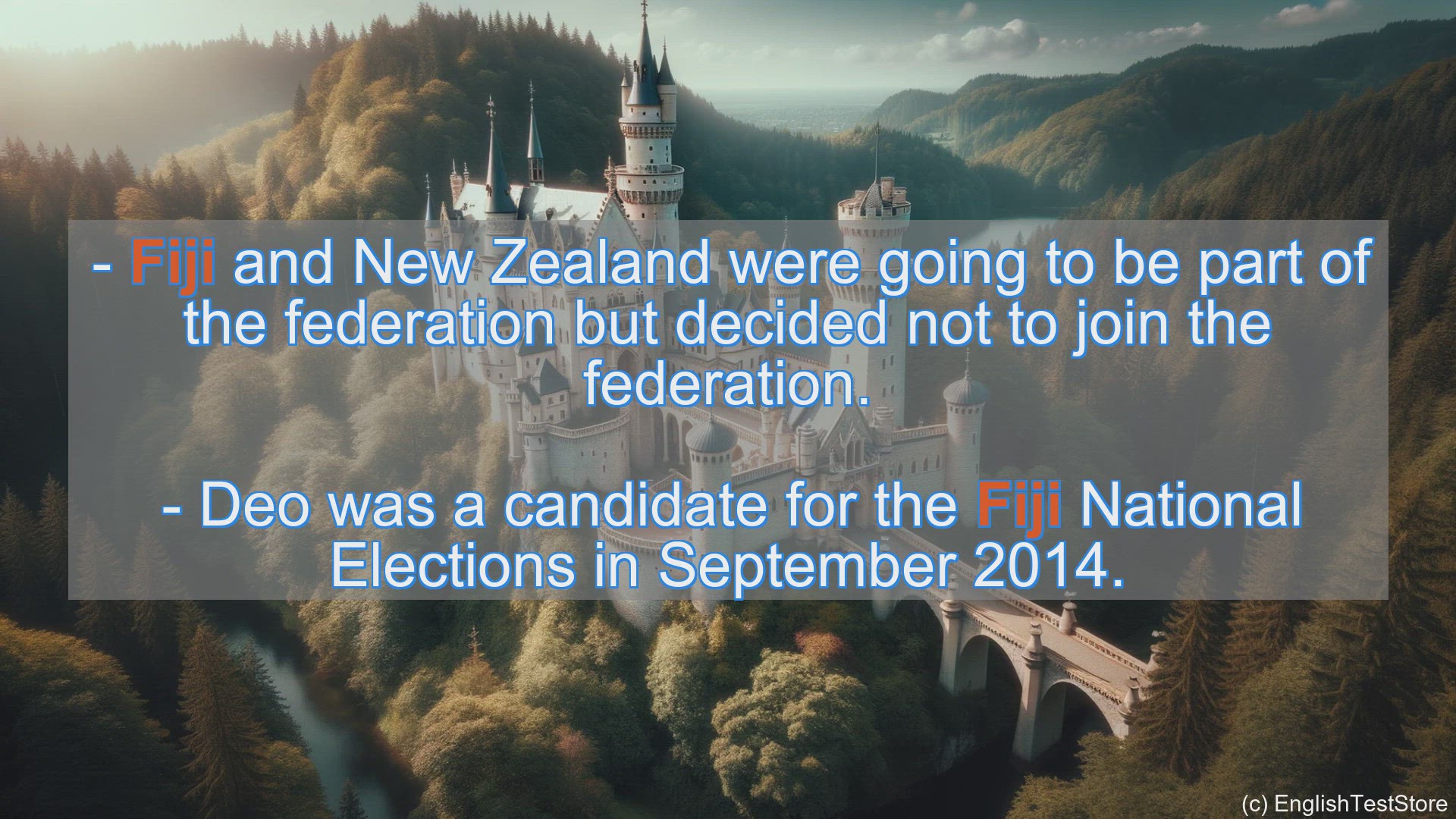 Fiji In Sentences - Example Of Fiji In Sente... | Open Video