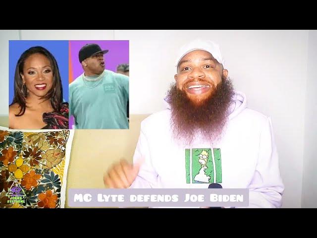 MC Lyte defends Joe Biden after he calls LL ... | Open Video