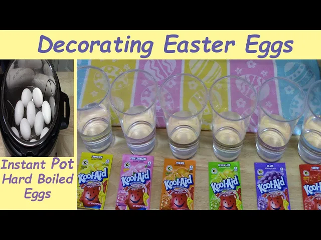 HOW TO DECORATE EASTER EGGS WITH KOOL-AID | USING KOOL-AID TO DECORATE ...