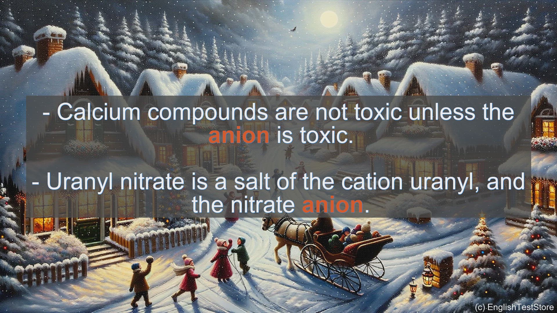 Anion In Sentences - Examples Of Anion In Se... | Open Video