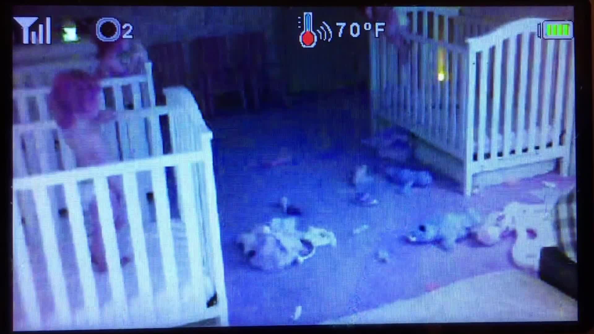 Houdini Triplets Escape Cots In Epic Fashion... | Open Video