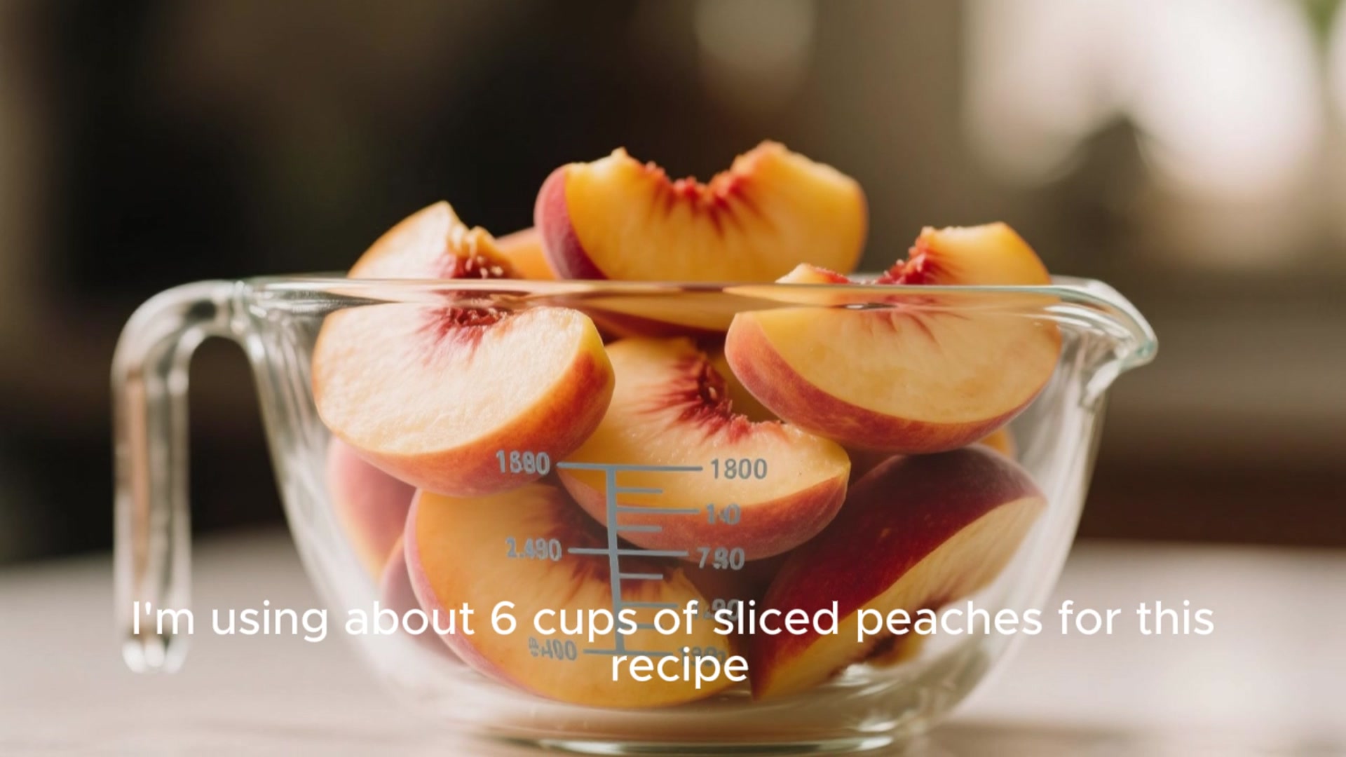 Easy Peach Cobbler | Open Video