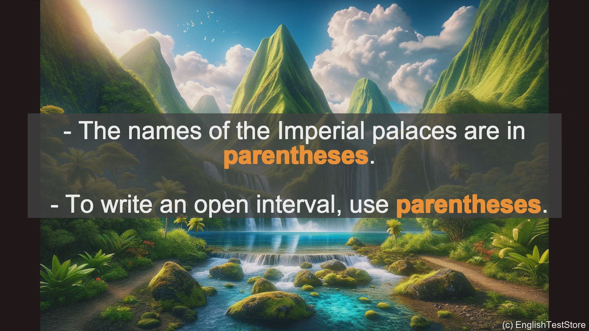 How to Use Parentheses In Sentences - Exampl... | Open Video