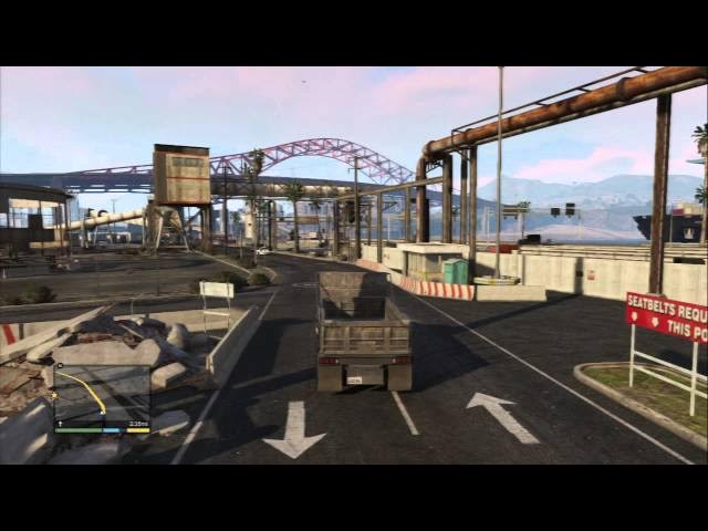 Grand Theft Auto V - Scouting The Port: Ron Jakowski Call, Secret Alien ...