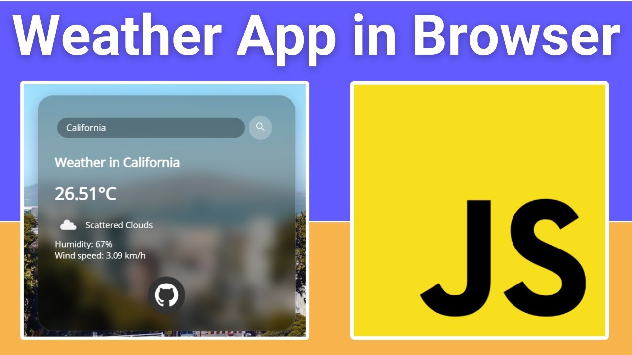 Build a Javascript Weather App Using OpenWea... | Open Video