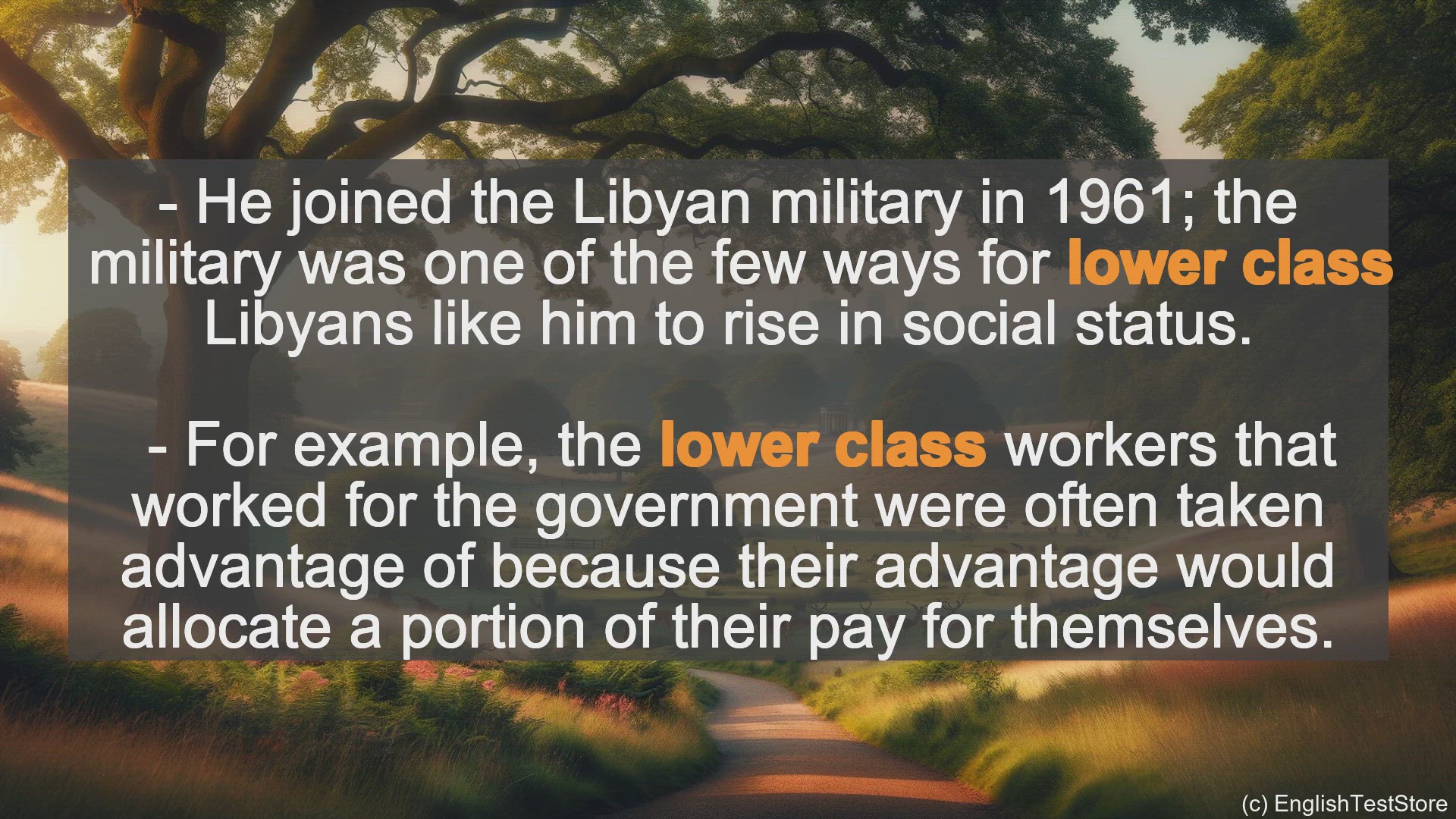 How to Use Lower Class In Sentences - Examples Of Lower Class In Sentences