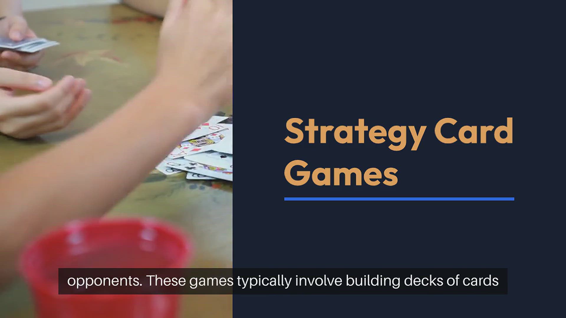 Strategy Card Games | Open Video