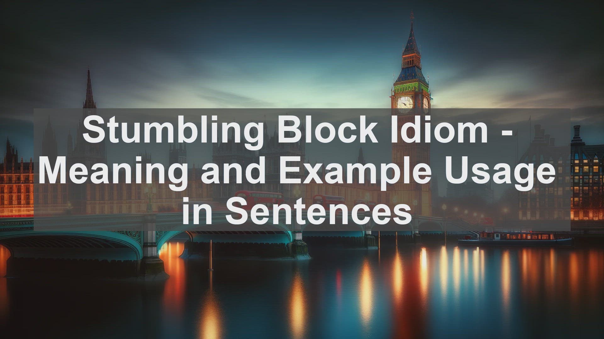 “Stumbling Block” Idiom: Meaning and Usage in Sentences