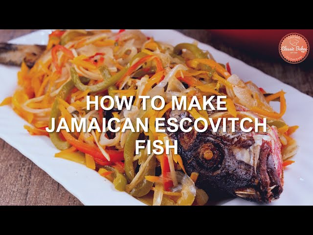 How to make Escovitch Fish Jamaican Style | Jamaican Escovitch Fish ...