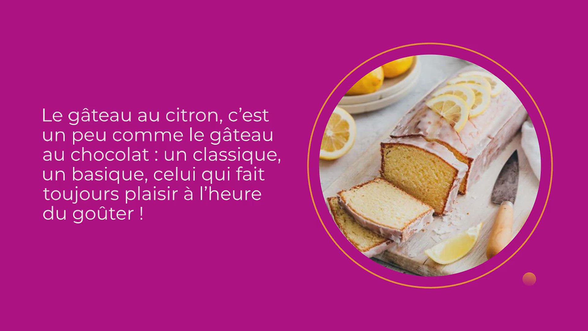 Gâteau au citron et glaçage citron | Open Video