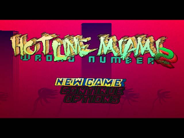 Hotline Miami 2: Wrong Number - Title Screen Menu Music Playstation 4