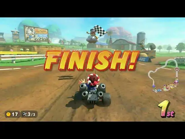 Mario Kart World - Grand Prix Lightning Cup 50cc: Moo Moo Meadows 1st ...