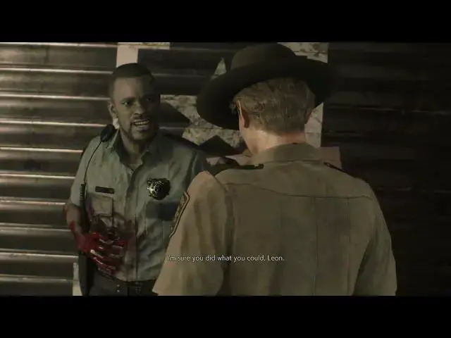 Resident Evil 2 - Leon Police Station: Leon Meets Marvin Branagh and ...