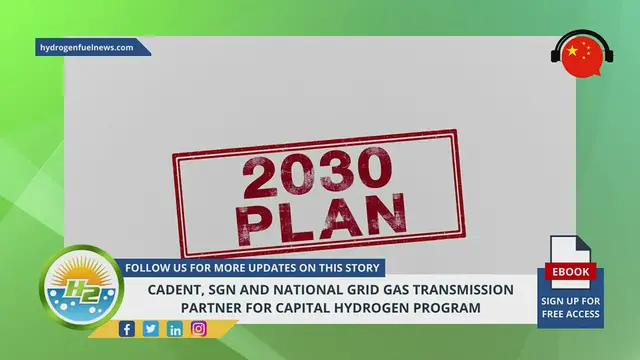 (Chinese) Hydrogen News - Cadent, SGN and National Grid Gas ...