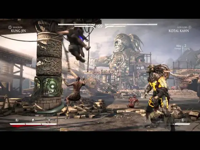 Mortal Kombat X - Story Chapter 4 Kung Jin: Kung Jin vs Kotal Kahn ...