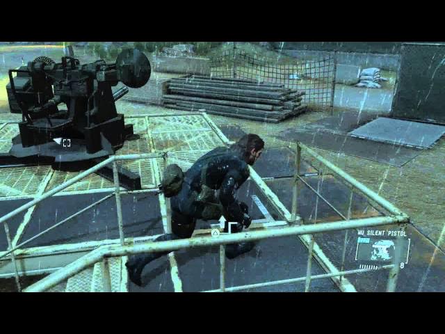 Metal Gear Solid V: Ground Zeroes - Omega Gaurds Combat (AM MRS-4 Rifle ...