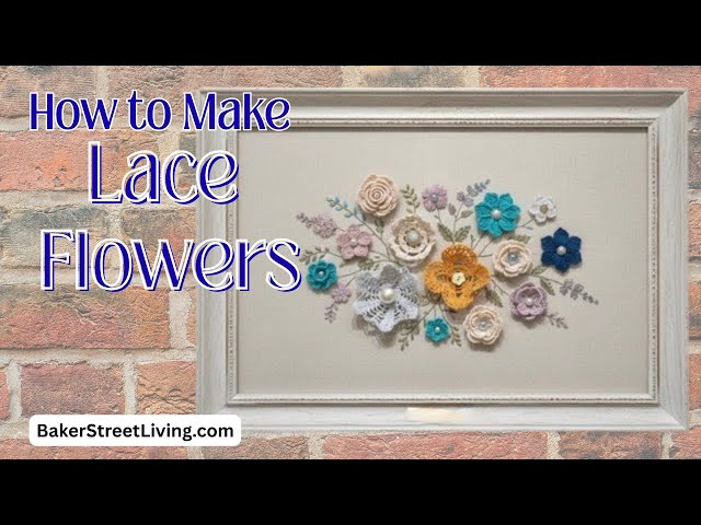 Easy to Make Lace Flowers | Easy DIY Flowers from Doilies